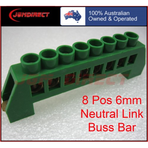8 HOLE BUSS BAR NEUTRAL LINK